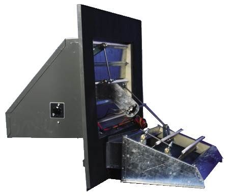 Duct Economizer, Large Downflow, 3 to 5 Tonnage, Chassis