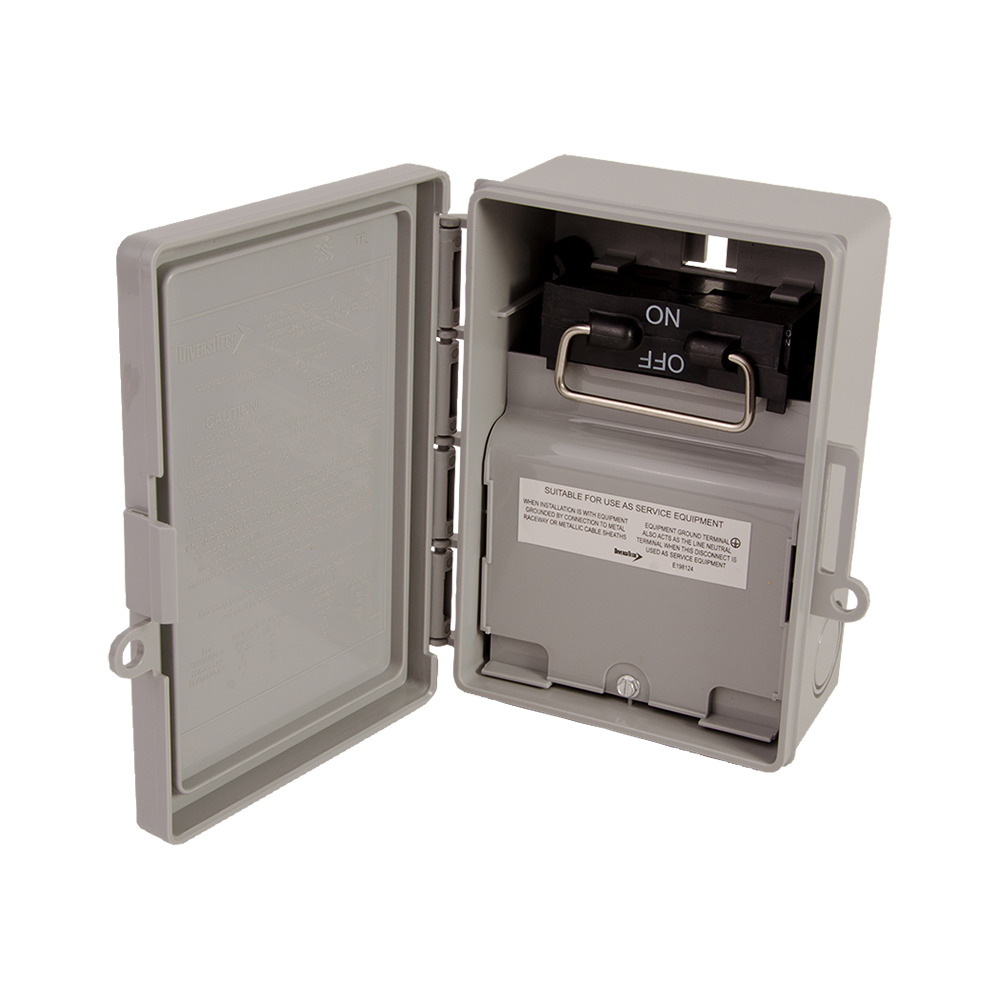 Disconnect Switch, Non-Fusible, 240 VAC, 60 A, NEMA 3R