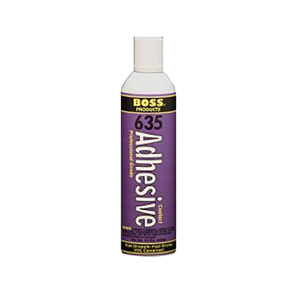 Adhesive, Contact/Spray, 12 oz Aerosol Can, -156 degC, 0.724