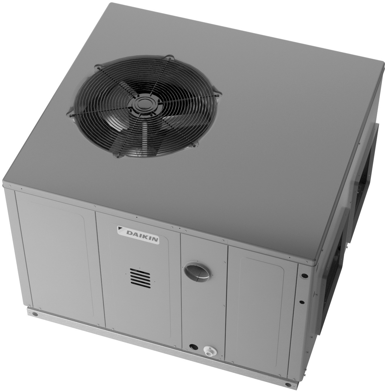 Daikin Packaged Gas/Electric/Dual 14 SEER, Single Stage, Downflow ...