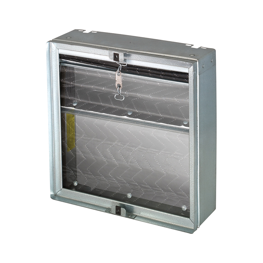 Zoning Damper, Ceiling Radiation/Fire, 12.5 in LG