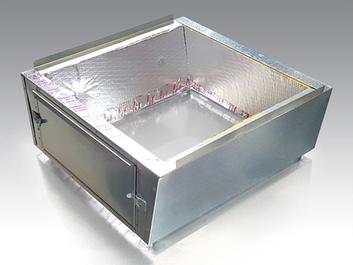 Coil Transition, Horizontal, System Service Box, 26 gauge