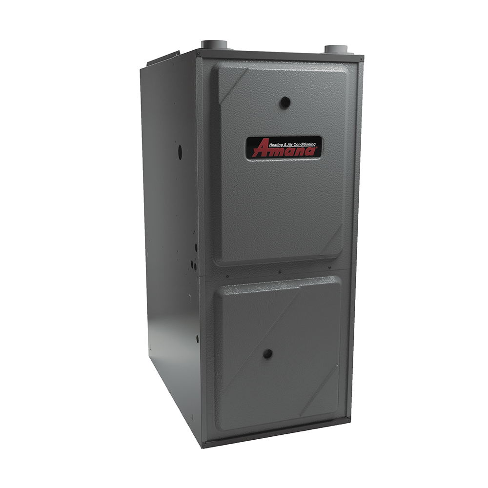 Amana 96% AFUE Gas Furnace Multi Speed ECM, Two Stage Convertible