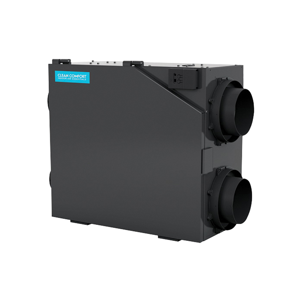 Ventilator, Energy Recovery, 30 to 160 cfm, 2695 rpm