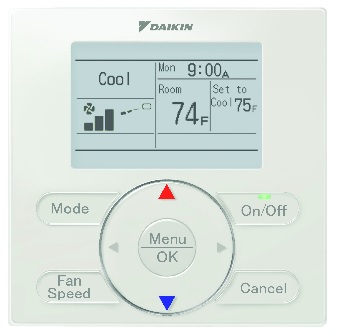 Daikin One+, Thermostat, Smart, Programmable, 24 V, 20 to 95%, 7 Day