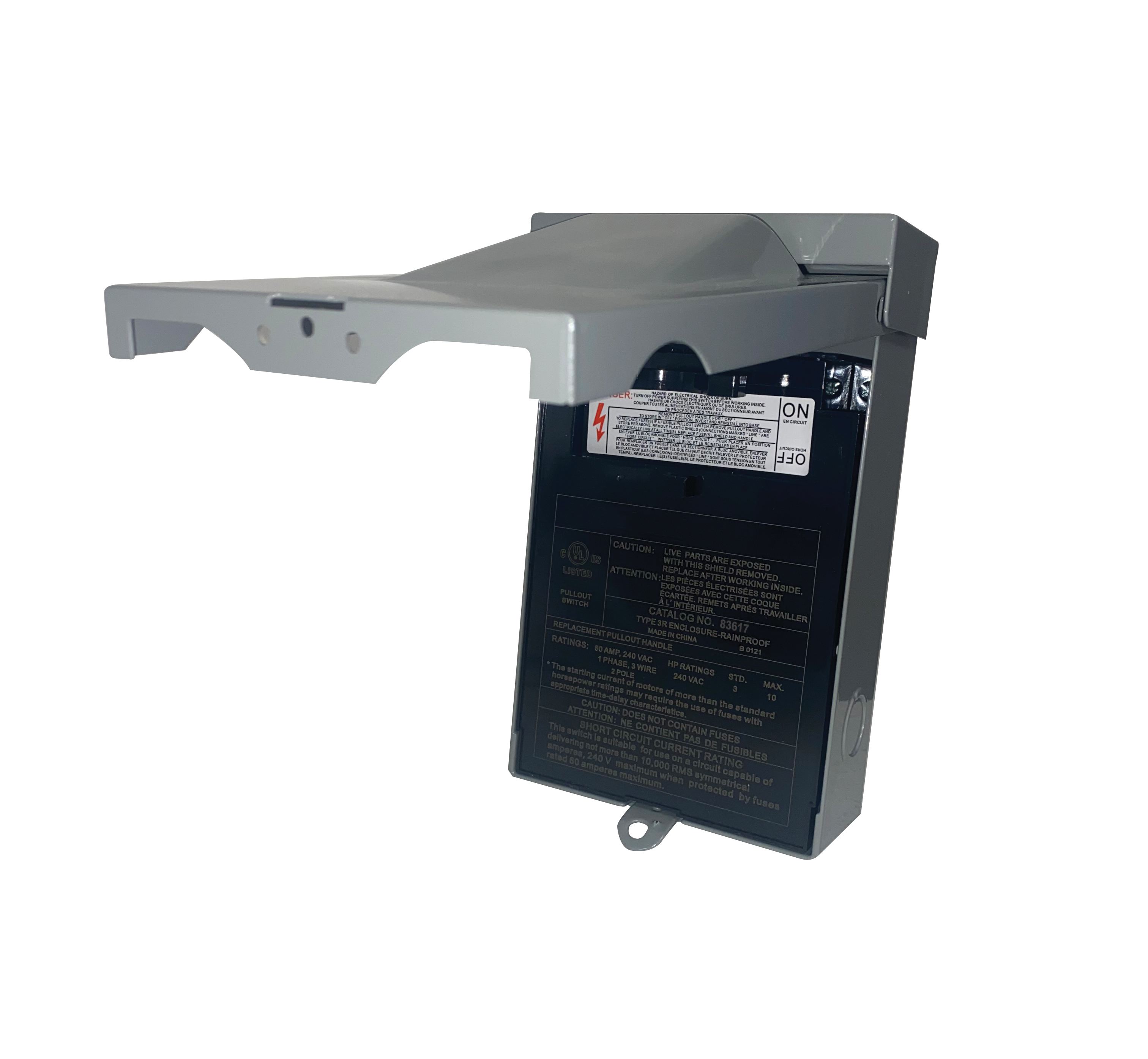 Disconnect, Fused, 60 Amp