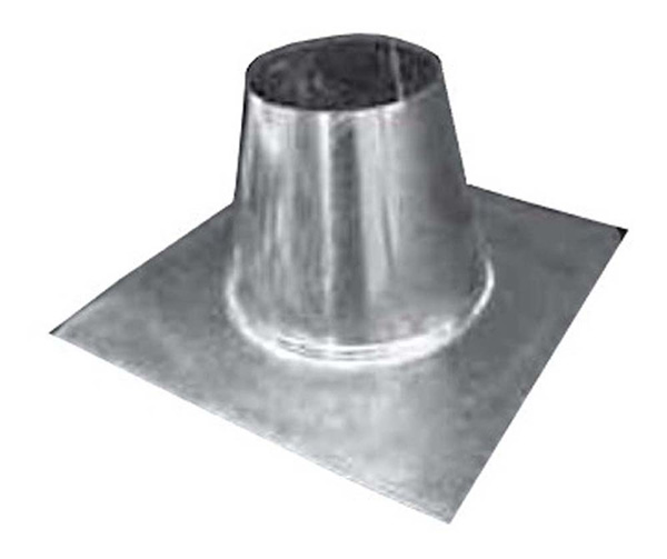 Duct Flashing, Gas Vent Pipe Roof, Galv Steel