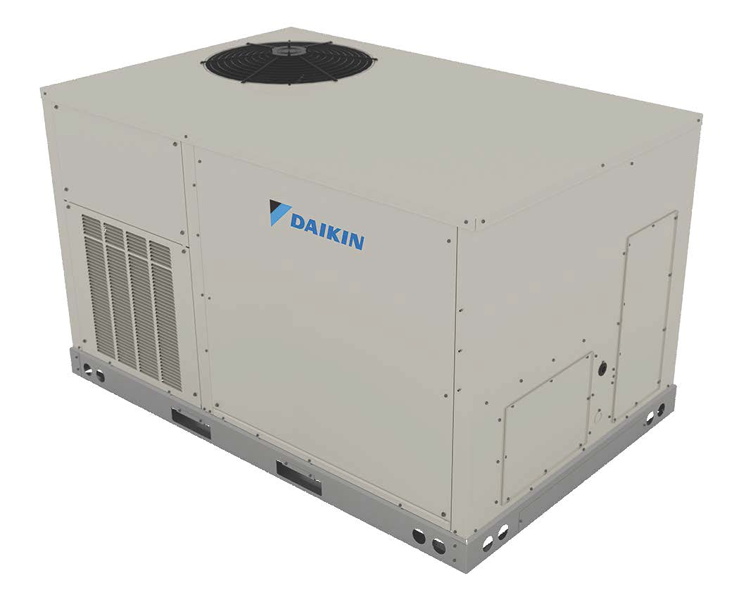 Daikin Light Commercial Packaged Heat Pump , Two Stage,